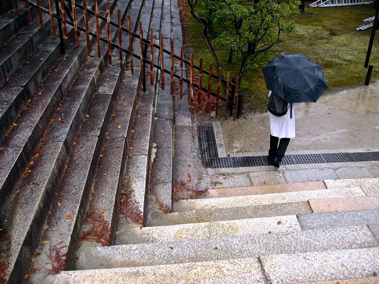 taking the stairs – collecting tokens